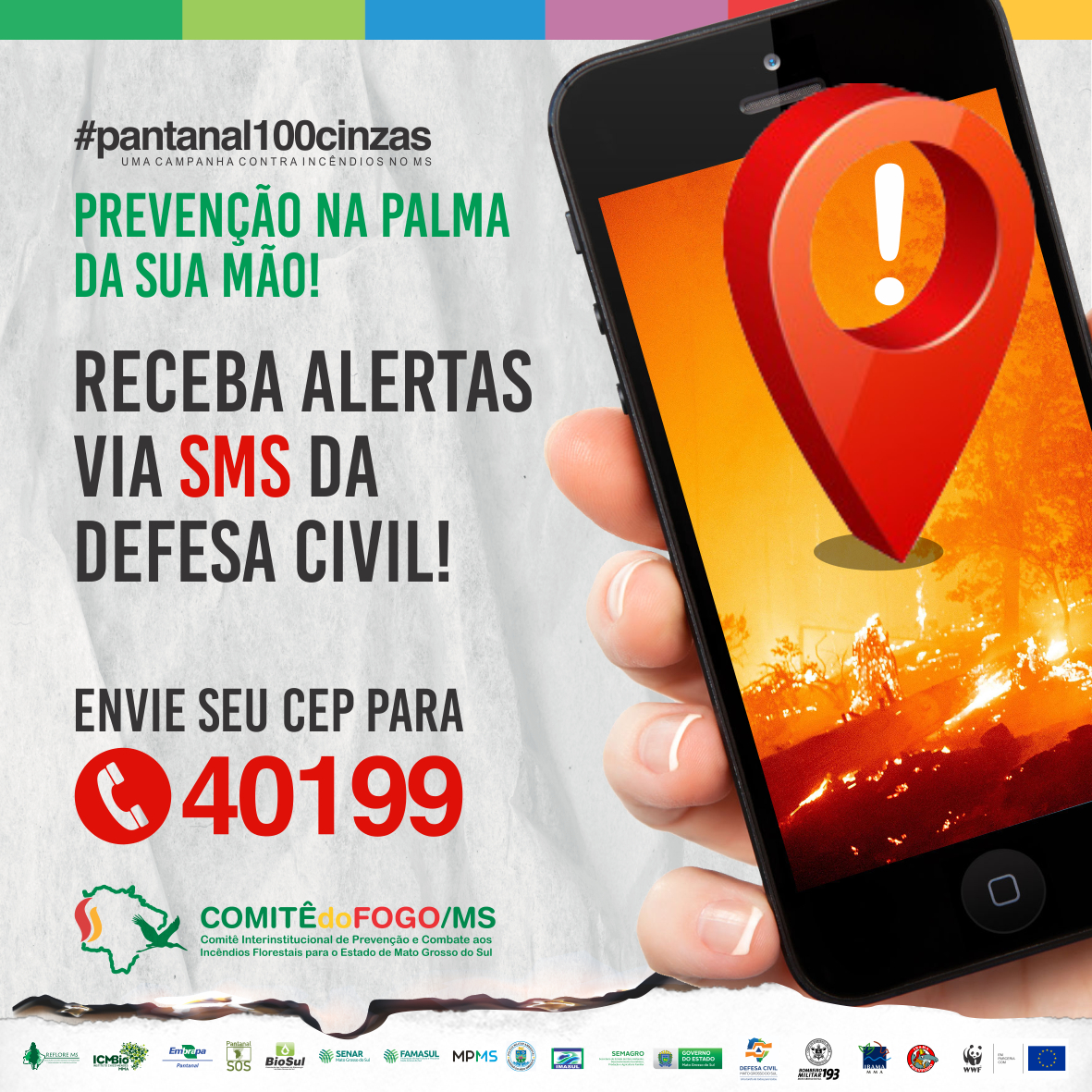 Serviço Gratuito De Sms Da Defesa Civil Integra Campanha Contra